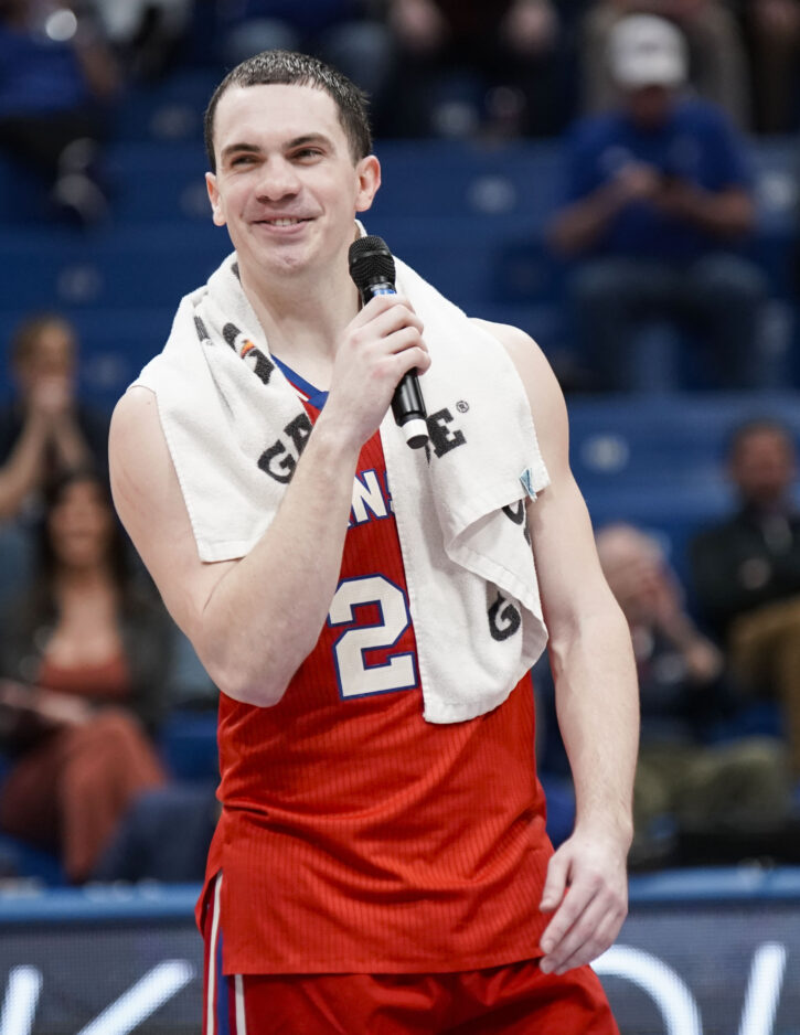 Timberlake extends personal senior-night streak to 3, shines for Jayhawks this time - KU Sports